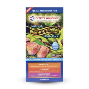 drtim's aquatics bene-fish-al® freshwater fish food - single-pack 0.88 oz. pouch