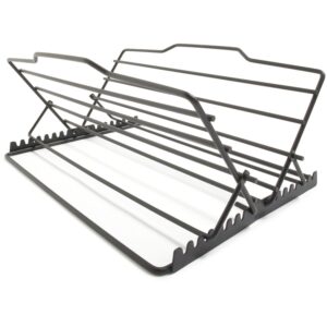 sur la table adjustable roasting rack