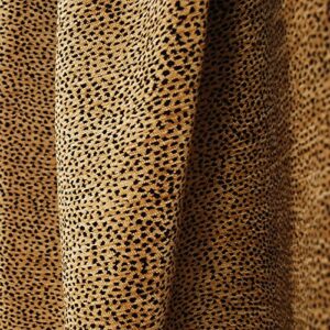 siamese black tan leopard cheetah upholstery fabric