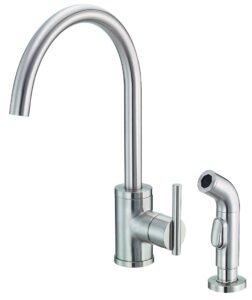 gerber d401058ss stainless steel kitchen faucet