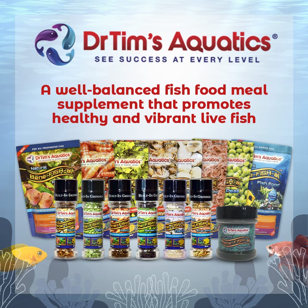 DrTim's Aquatics Bene-Fish-al® Freshwater Fish Food - Single-Pack 0.88 oz. Pouch