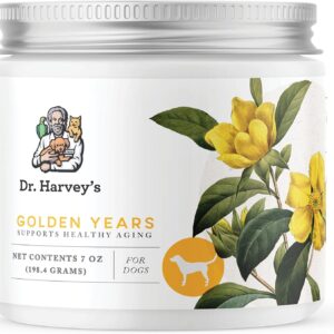 Dr. Harvey's Golden Years Geriatric Herbal Supplement for Senior Dogs, 7 Oz