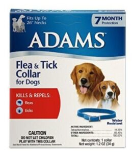 adams flea and tick collar for dogs