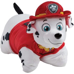 pillow pets nickelodeon paw patrol, marshall dalmatian, 16" stuffed animal plush toy