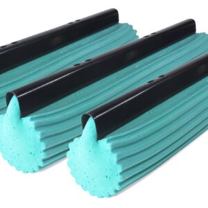 PVA Professional Double Roller Ultra Foam Rubber Mop and 3X Mop Heads