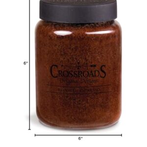 Crossroads Roasted Espresso Scented 2-Wick Candle, 26 Ounce