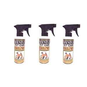 (3 pack) banixx pet care, 8-ounce bottles