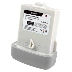 artisan power replacement battery for code reader cr2600 scanner: (b5, cra-b5). 1400 mah, cells made in japan.