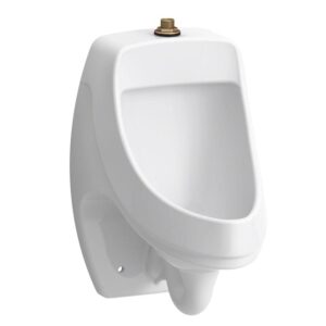 kohler 5452-et-0 dexter wall-mount 0.125 gpf urinal with top spud , one size, white