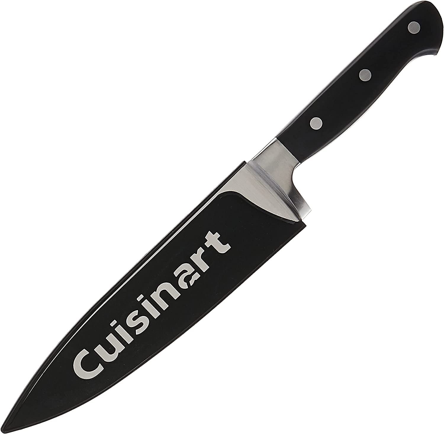 Cuisinart C77TR-8CF Triple Rivet Collection 8" Chef Knife, Black