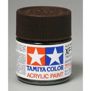 tamiya 81310 acrylic xf10 flat brown 3/4 oz