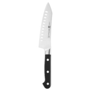 zwilling j.a. henckels zwilling pro 5.5" hollow edge rocking santoku knife