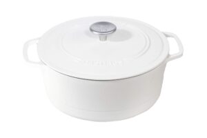 marquette castings 6 qt. dutch oven (matte white)