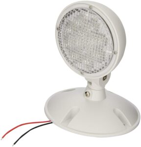 remote led emergency lamp head 1 head weatherproof (pkg of 3)