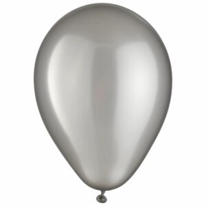 silver pearl latex balloons - 9" (pack of 20) - ideal for elegant celebrations & events, weddings, birthdays & anniversaries