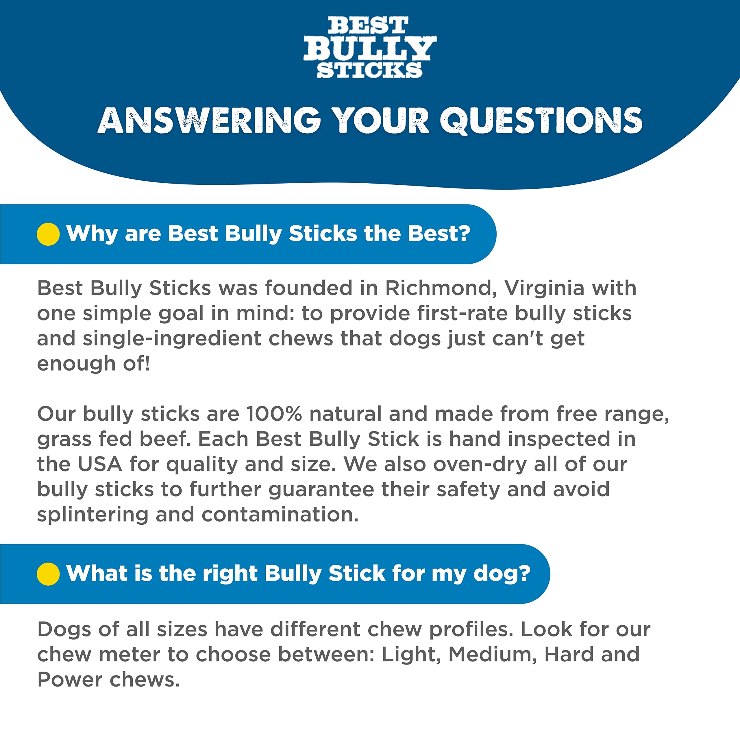 Best Bully Sticks All Natural 12 Inch Braided Bully Sticks for Medium and Large Dogs - easily digestible Limited Ingredient Rawhide Alternative Dog Chew - Free-Range Grass-Fed Beef Dog Treats - 4 Pack