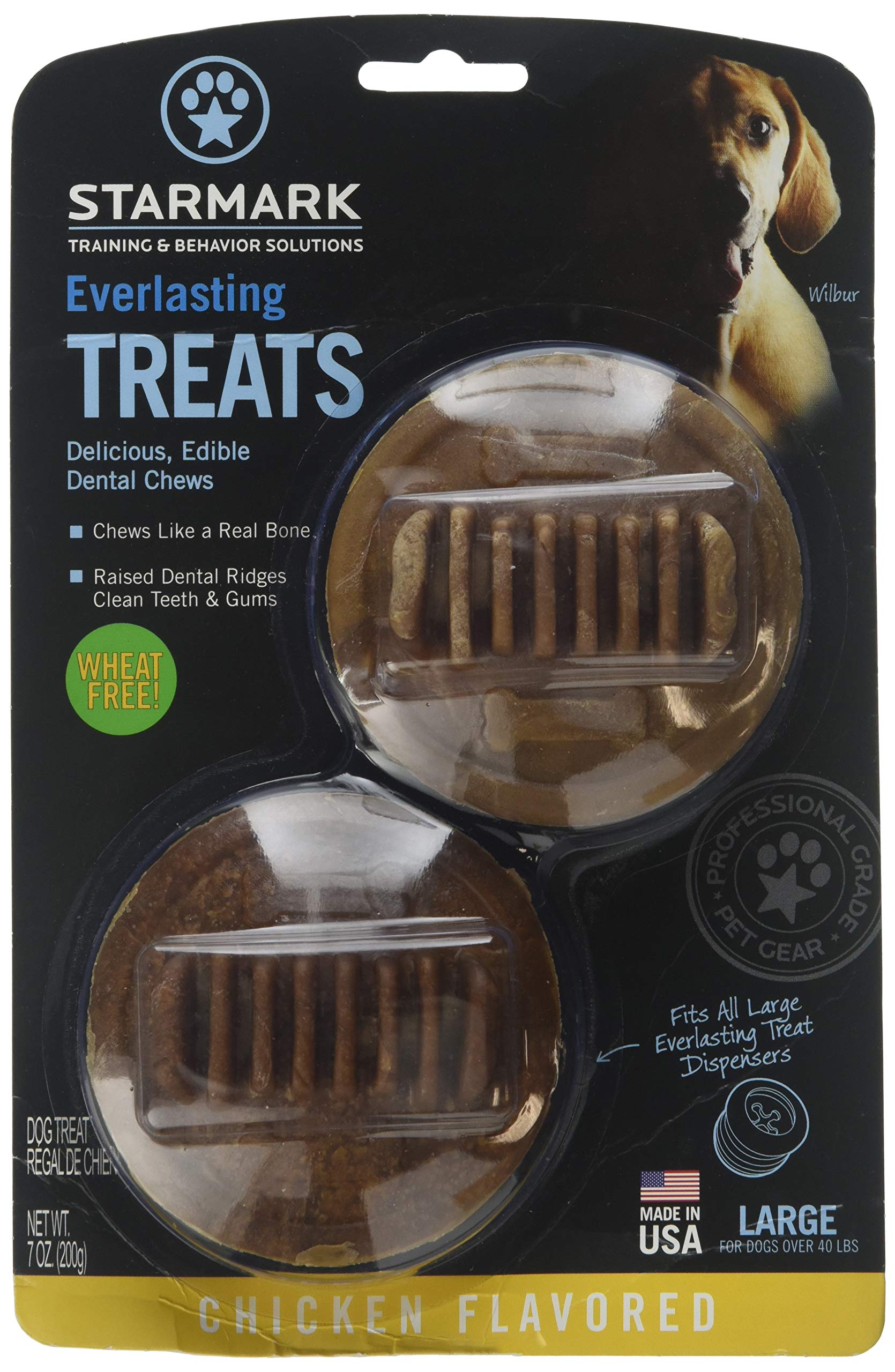 (4 Pack) Everlasting Large Chicken Treats, Made in The USA