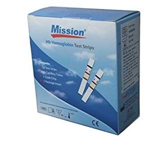 Mission (Acon) Hemoglobin 50 Test Strips