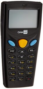 cipherlab a8001rsc00005 8000 series pocket-size mobile computer, li-ion battery, linear imager, 4 mb, 21 key, cd, application generator, manual, requires charge/communications cradle