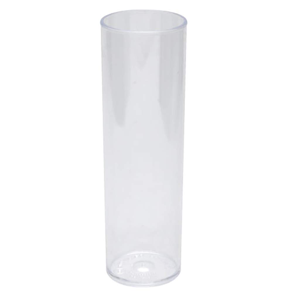 Drosophila Vials (500 Vials/Unit) - Disposable Wide Small Vials Plastic for Observation - Crystal Clear Polystyrene Lab Vials w/Straight Wall - Ready to Use Trays of Empty Vials