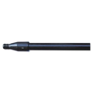 boardwalk 636 fiberglass broom handle, nylon plastic threaded end, 1-inch dia. x 60-inch long, black