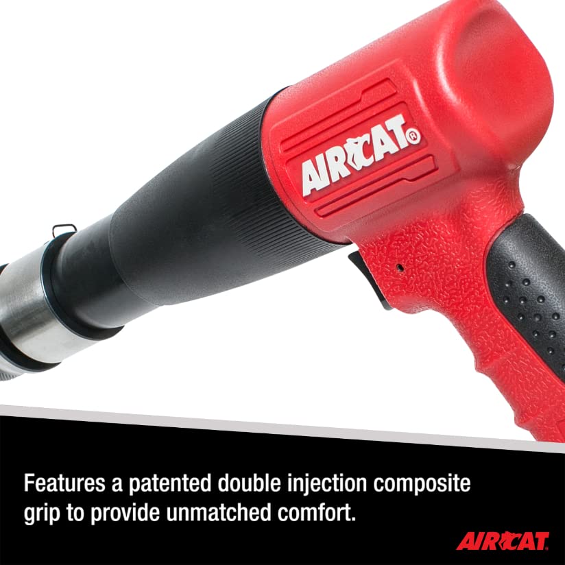 AIRCAT Pneumatic Tools 5200-A-T: 0.401-Inch Shank Composite Long Stroke Air Hammer 2,100 BPM