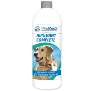 liquid glucosamine for all dogs by eniva | hip, joint, bones & teeth, professional extra strength liquid, glucosamine, chondroitin, msm, collagen, vit c, calcium, antioxidants | usa made– 32oz