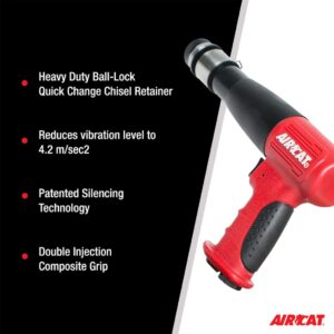 AIRCAT Pneumatic Tools 5200-A-T: 0.401-Inch Shank Composite Long Stroke Air Hammer 2,100 BPM