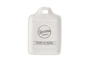 tg pride of place spoon rest in white 18079