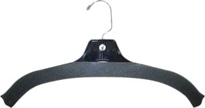 the great american hanger company grey foam hanger covers, box of 100 non-slip protective covers for standard sized hangers