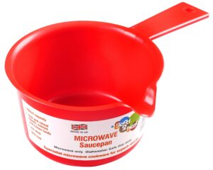 good2heat microwave saucepan - red, 600 ml