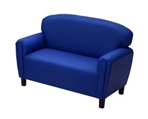 brand new world fp0200-100 preschool enviro-child upholstery sofa, deep blue