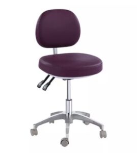 mobile chair surgical doctors nurse stool with backrest qy500 deluxe type sold by oubo dental