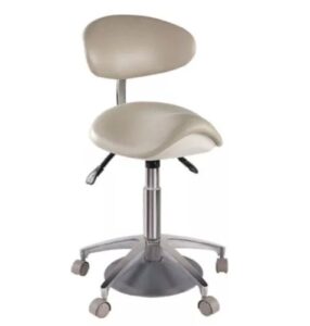 micro fiber leather standard foot-controlled saddle-1 doctor's stool mobile chair