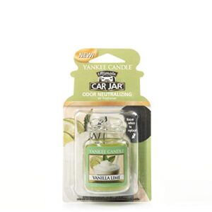 yankee candle car jar® ultimate vanilla lime ycjuvl