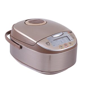 tatung tfc-5817 micom fuzzy logic multi-cooker and rice cooker, champagne