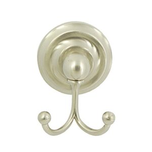 better home dolores park robe hook | traditional bathroom towel and robe hook - satin nickel