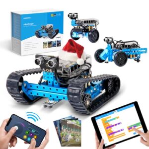 makeblock mbot ranger 3 in 1 robot kit with coding box, robotics coding kit for kids to learn scratch & arduino programming, stem educational building toys gift for kids ages 10+