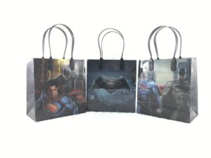 dc comics batman vs. superman 12 pcs goodie bags party favor bags gift bags birthday bags