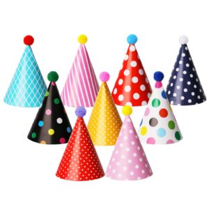 Vesil Kids Birthday Party Hats, Assorted