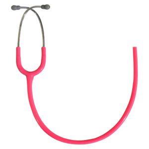 (stethoscope binaural) replacement tube by reliance medical fits littmann® classic ii pediatric, classic ii se, select, master classic ii, and infant stethoscope - neon pink tubing