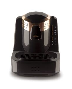 arzum okka automatic turkish/greek coffee machine, usa 120v ul, black/copper (gold)