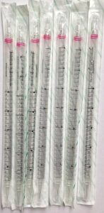 earthox sterile serological pipettes 25ml long (length: 338.9mm)(individually packaged) (20 pipettes)