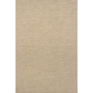 nuLOOM Alessi Solid Farmhouse Cotton Area Rug, 8x10, Beige