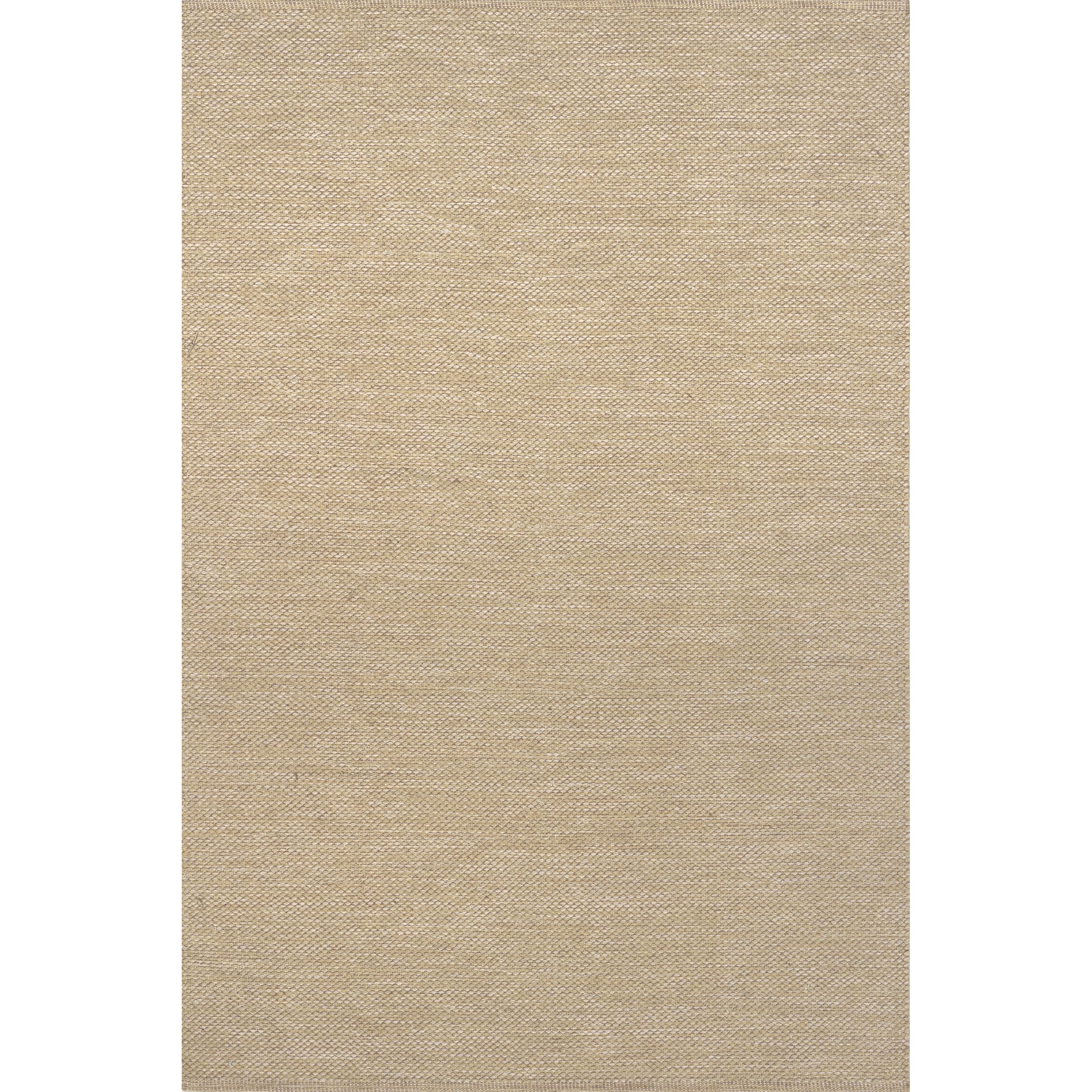 nuLOOM Alessi Solid Farmhouse Cotton Area Rug, 8x10, Beige