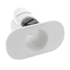 statgear s3-white stethoscope tape holder - nurses, paramedics, emt, white