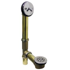 everbilt trip lever brass bath waste kit