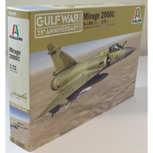 italeri 1381 – mirage 2000 °c 1: 72 vehicles