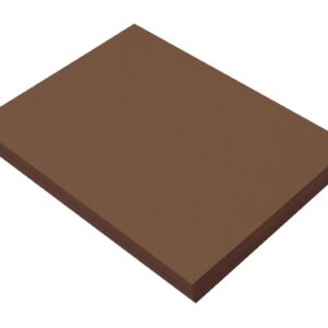 Prang (Formerly SunWorks) Construction Paper, Dark Brown, 9" x 12", 100 Sheets