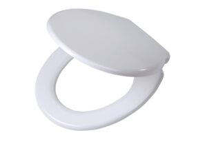 tiger burton toilet seat, duroplast, white, 37.3 x 5.5 x 44.2 cm